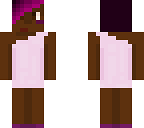 Person with short dress | Minecraft Skin
