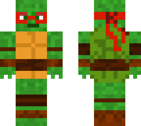 tmnt raphael | Minecraft Skins