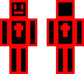 RED OUTLINE | Minecraft Skin