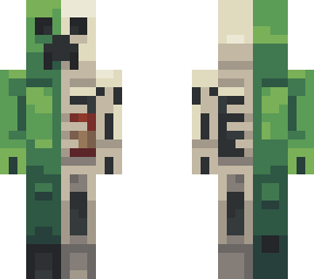 creeper skeleton | Minecraft Skins