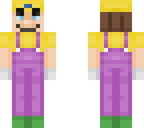 Mario Characters Minecraft Skins