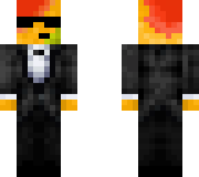 Mango with Suit | Minecraft Skin