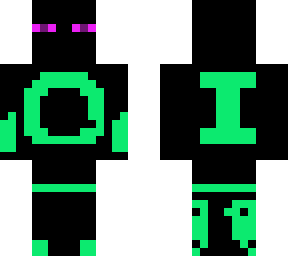 robot ender man | Minecraft Skin