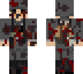 Wounded soldier | Minecraft Skin