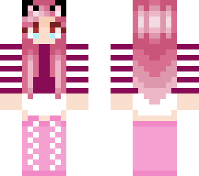 A cute Neko Skin | Minecraft Skin