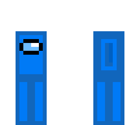 Blue amogus | Minecraft Skin