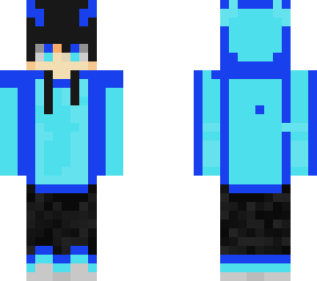 BLUE DEVIL | Minecraft Skin