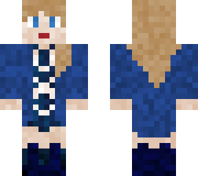 eras tour Taylor Swift midnights Blue karma outfit 3 | Minecraft Skin