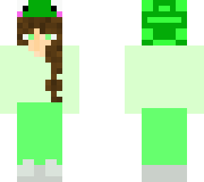 FROG GIRL | Minecraft Skin