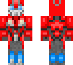 James Prime (Autobot) (OC) | Minecraft Skin
