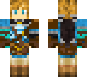 link (TOTK) with ultrahand | Minecraft Skin