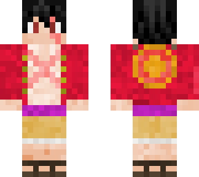 LUFFY CUSTOM | Minecraft Skin