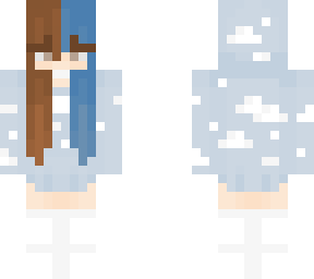Cloudy JumperDress | Minecraft Skin