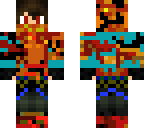 fixed blaze inferno | Minecraft Skin