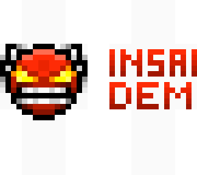 Geometry Dash Insane Demon | Minecraft Skin