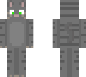 Gray Cat | Minecraft Skin
