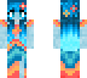 Juvia Lockser Coral | Minecraft Skin