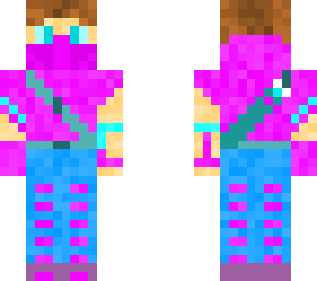 Magenta Archer | Minecraft Skin