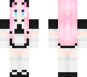 Maid Bocchi | Minecraft Skin