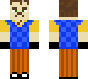 hello neighbor | Minecraft Skins