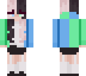 split dye | Minecraft Skins