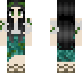 stranded girl mermaid mod | Minecraft Skin