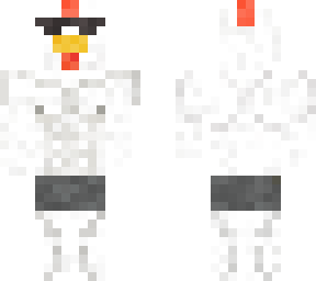 Strong chicken man | Minecraft Skin