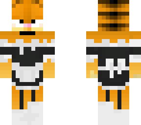 maid garfield | Minecraft Skins
