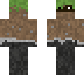 grass x bedrock go with the same cape sckin | Minecraft Skin