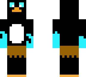 Water Bender Penguin | Minecraft Skin