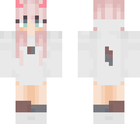 zero two | Minecraft Skins