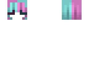 Cotton Candy Short Hair Base | Minecraft Skin