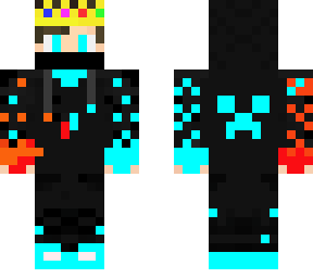 Cyan Cool Boy edited | Minecraft Skin