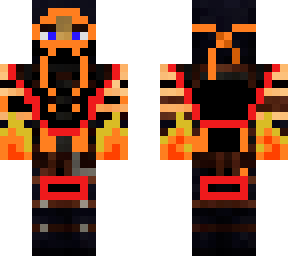 fire ninja | Minecraft Skins