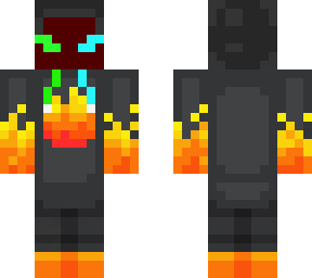Flaming Gamer | Minecraft Skin