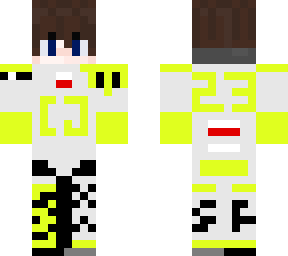 Nowy kevlar Indywidualny CJ #23 | Minecraft Skin