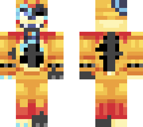 shattered glamrock freddy | Minecraft Skins