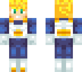 Trunks Saiyan Armor SSJ | Minecraft Skin
