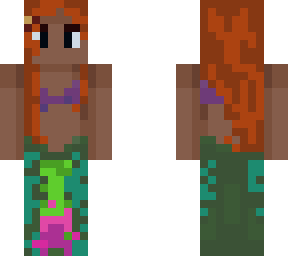 Mermaid Minecraft Skin