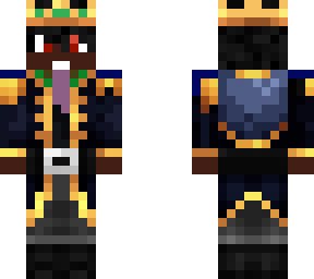 Black King | Minecraft Skin