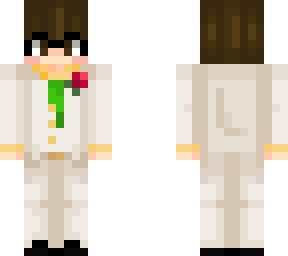 ElMariana / white wedding suit | Minecraft Skin