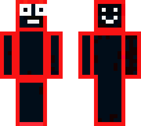 Red neon Upd | Minecraft Skin