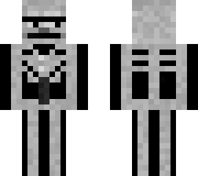 Spooky Skeleton Skin | Minecraft Skin