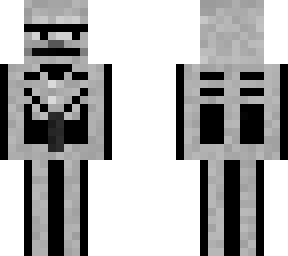 Spooky Skeleton Skin | Minecraft Skin