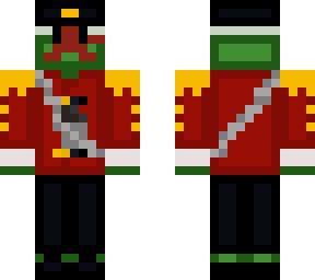 Welsh Soldier With hat | Minecraft Skin