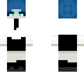 Blue-haired menace | Minecraft Skin