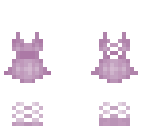 light purple dress base | Minecraft Skin