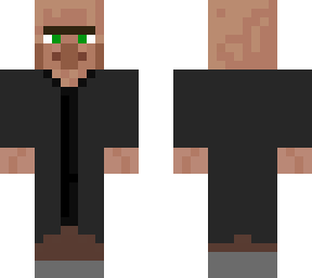 Mustard from Annoying Villagers (black robe) | Minecraft Skin