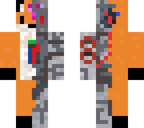 Robot Fox | Minecraft Skin