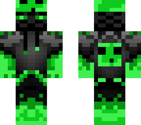 Slime enderman | Minecraft Skin